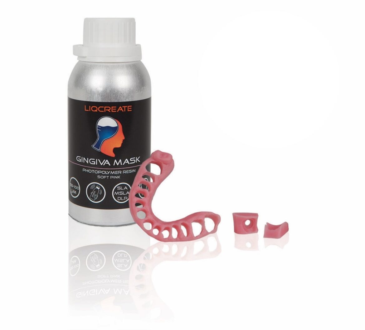 Gingiva Mask | Dental 3D-printing resin for gum-like model