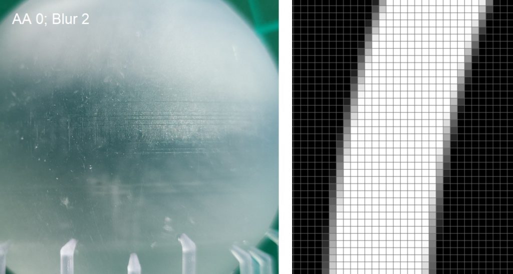 Explained & tested: Anti-Aliasing (AA) & Blur in resin 3Dprinting