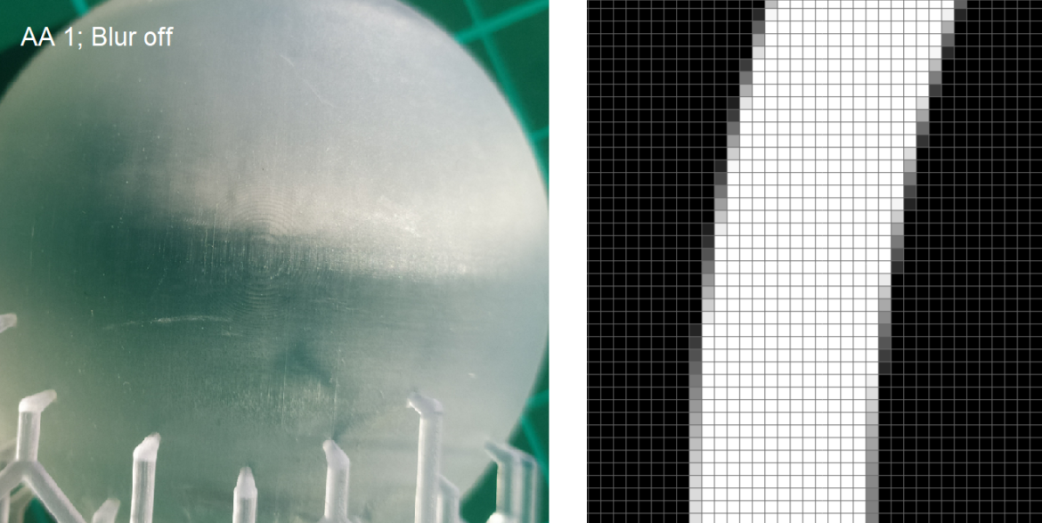 Explained & tested: Anti-Aliasing (AA) & Blur in resin 3Dprinting Explained & tested: Anti-Aliasing (AA) & Blur in resin 3Dprinting