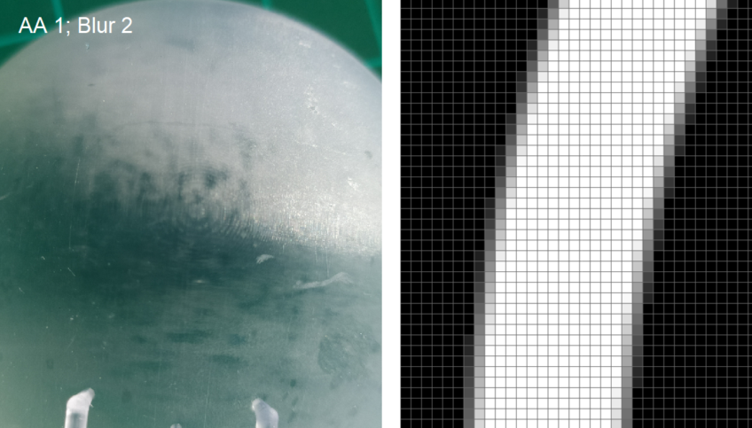 Explained & tested: Anti-Aliasing (AA) & Blur in resin 3Dprinting