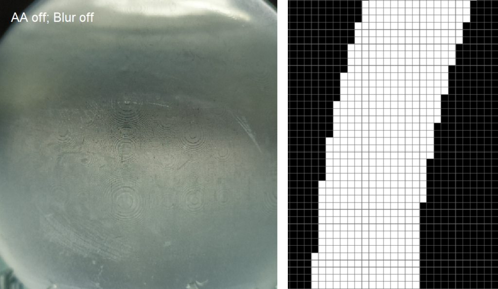 Explained & tested: Anti-Aliasing (AA) & Blur in resin 3Dprinting