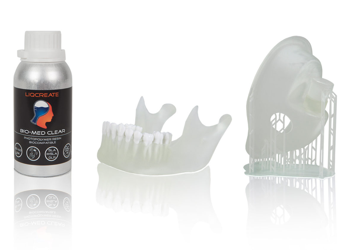 3D-printing with Biocompatible resin on W2P printers