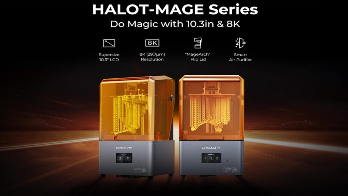 Creality Halot-Mage 8K compatible 3D-printing resin & settings