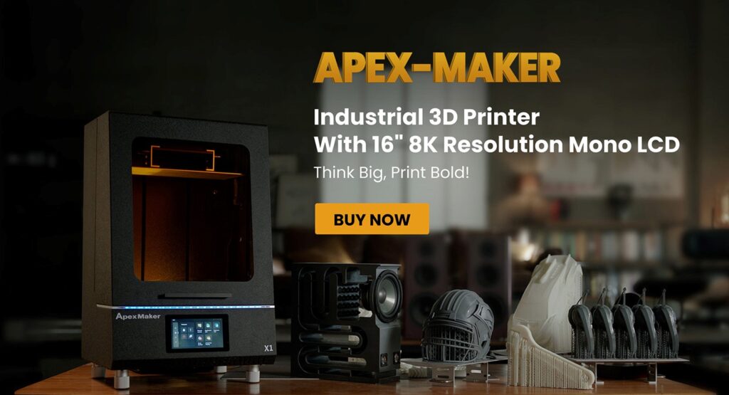 Apex-Maker X1 compatible 3D-printing resin and parameters
