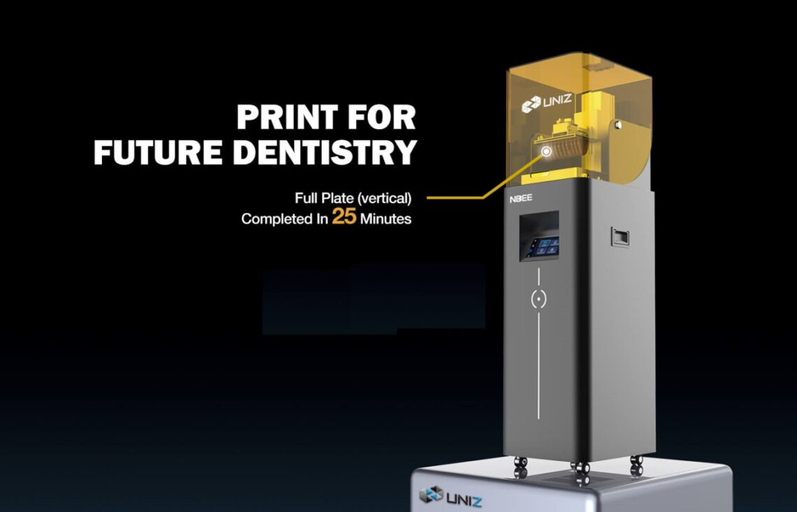 La impresora 3D dental más rápida Uniz NBEE - resina compatible | Liqcreate
