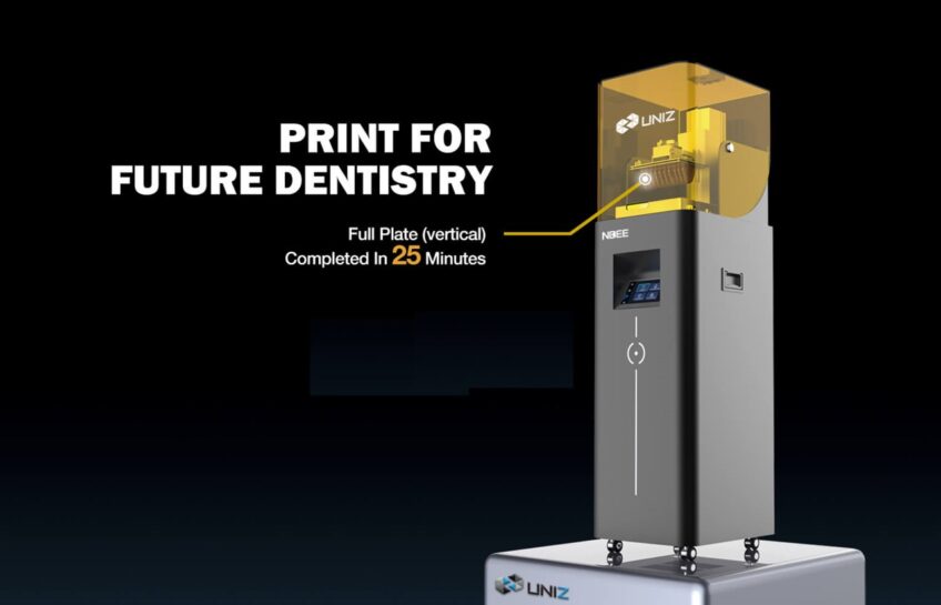 Resin 3D-printing accurate dental models with Uniz NBEE