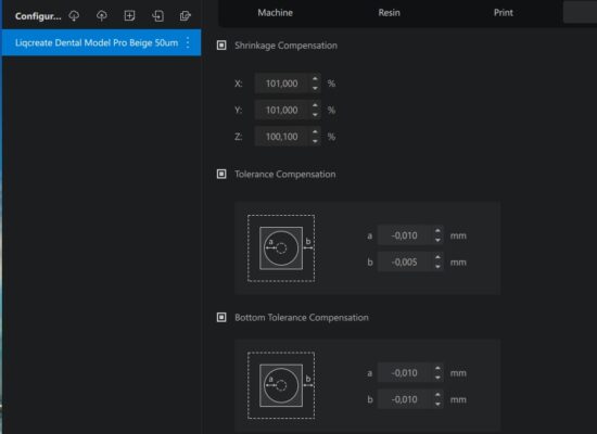 3D-printing accurate dental models: Phrozen Sonic Mighty Revo 14K